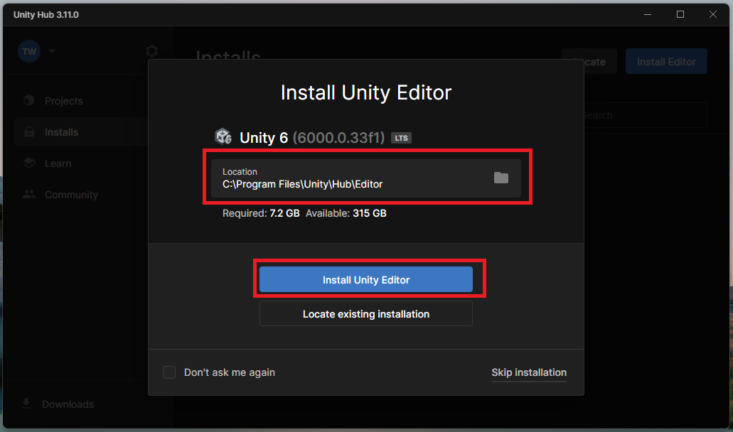 【Unity】インストールのやり方と利用するための必要条件を解説！ | ともくんのゲーム作り部屋