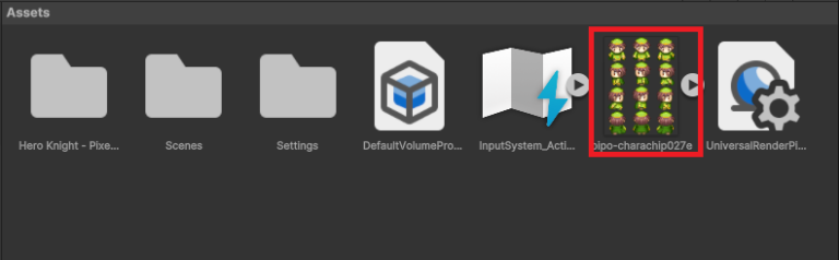 【Unity】スプライトを分割して1枚ずつ画像を使う方法 | ともくんのゲーム作り部屋