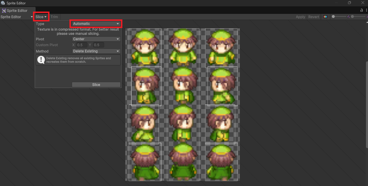 【Unity】スプライトを分割して1枚ずつ画像を使う方法 | ともくんのゲーム作り部屋