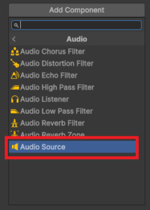 【Unity】AudioSourceコンポーネントとは？音を発生させる役割 | ともくんのゲーム作り部屋