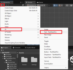 【Unity】TextMeshProとは？ゲーム内にテキストを表示できる | ともくんのゲーム作り部屋