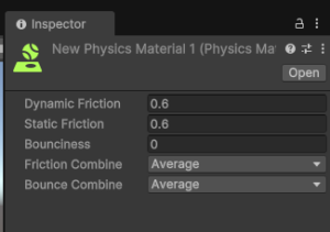 【Unity】Physics Materialとは？オブジェクトの摩擦や跳ね返りを設定できる | ともくんのゲーム作り部屋