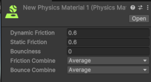 【Unity】Physics Materialとは？オブジェクトの摩擦や跳ね返りを設定できる | ともくんのゲーム作り部屋