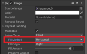 【Unity】Fill Amountを使ったHPゲージの簡単な作り方 | ともくんのゲーム作り部屋