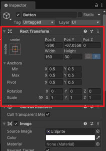 【Unity】RectTransformとは？UIの表示場所を決めるコンポーネント | ともくんのゲーム作り部屋