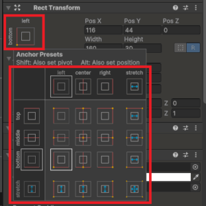 【Unity】RectTransformとは？UIの表示場所を決めるコンポーネント | ともくんのゲーム作り部屋
