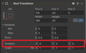 【Unity】RectTransformとは？UIの表示場所を決めるコンポーネント | ともくんのゲーム作り部屋