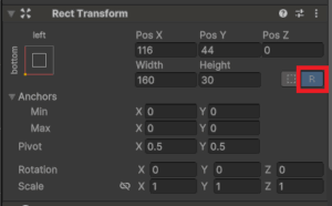 【Unity】RectTransformとは？UIの表示場所を決めるコンポーネント | ともくんのゲーム作り部屋