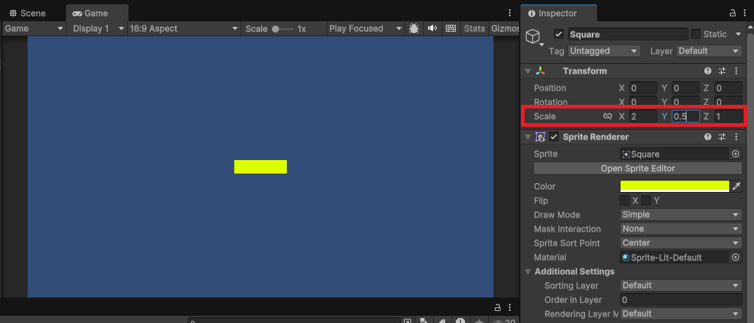 【Unity】Transformコンポーネントとは？オブジェクトの座標を管理している機能 | ともくんのゲーム作り部屋
