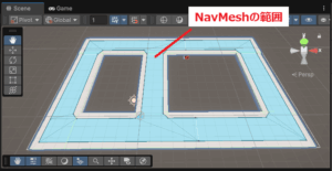 【Unity】AI Navigationとは？キャラクターを範囲内で自動で移動させるシステム | ともくんのゲーム作り部屋
