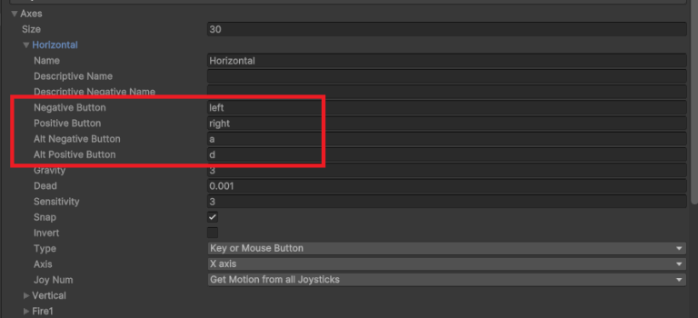 【Unity】Input.GetAxisとは？指定した入力軸における値を取得できるメソッド | ともくんのゲーム作り部屋